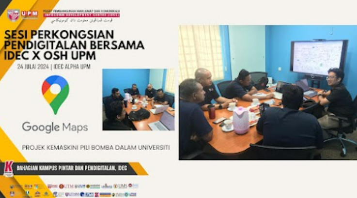 Smart Learning Sharing Google Workspace (Google Maps, Google Earth) with OSH UPM